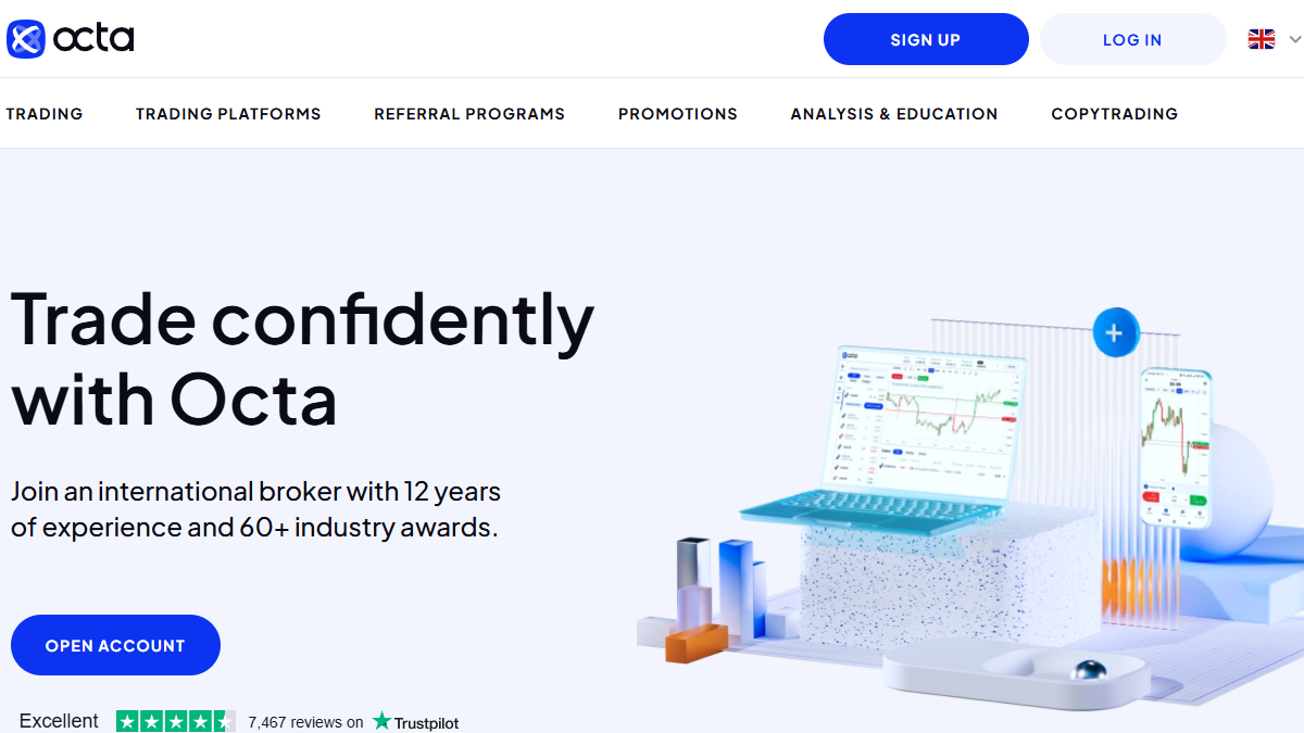 Regulated Broker - Log in to Octa - OctaFX